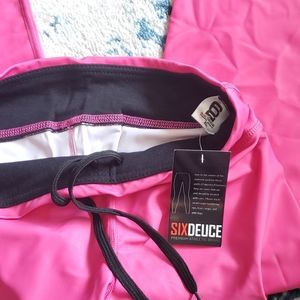 Six Deuce | Pants & Jumpsuits | Six Deuce Pink Fitness Compression ...